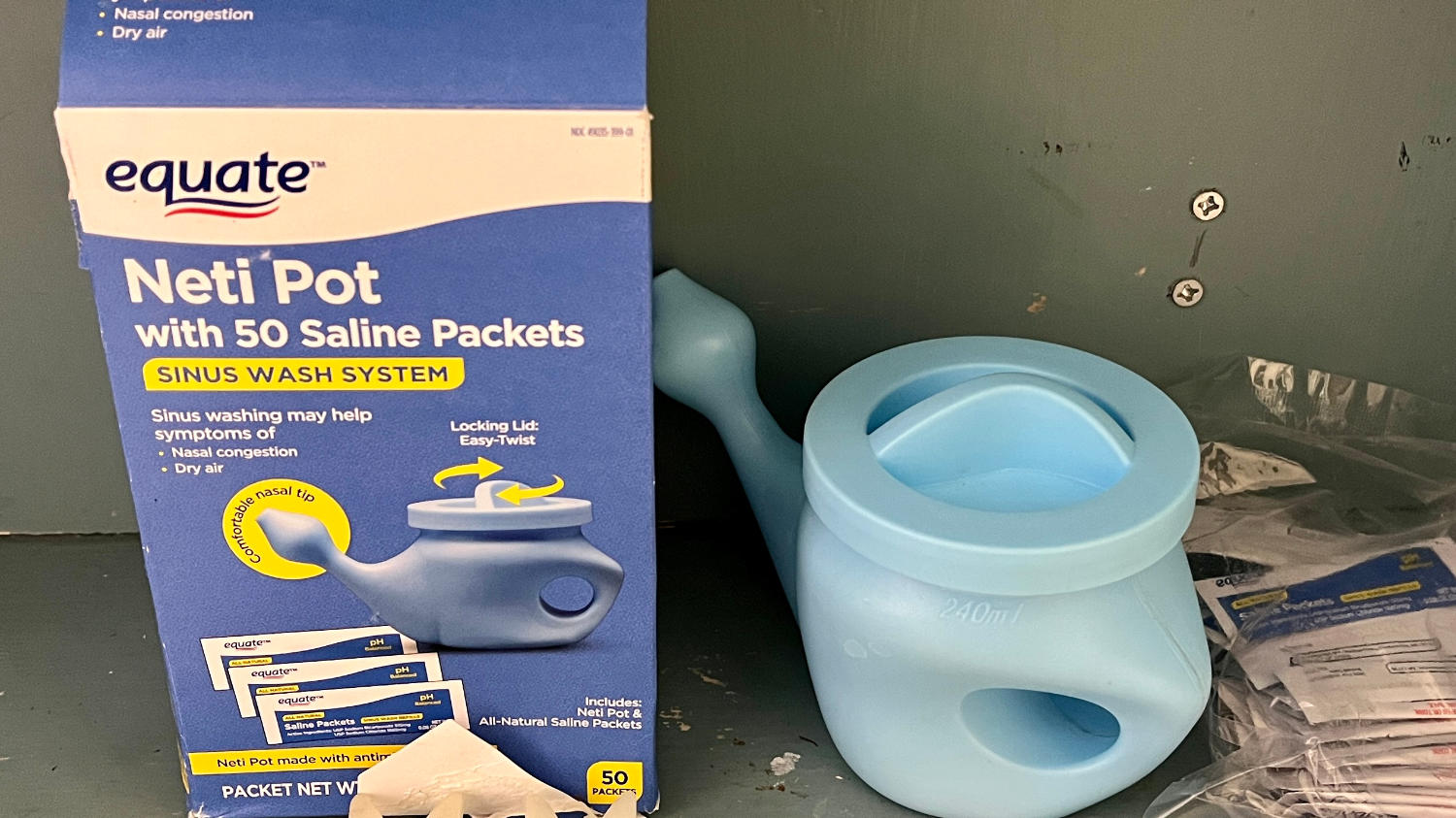 Equate Neti Pot Sinus Wash System: A Clear Path to Relief - Earl's Yard ...
